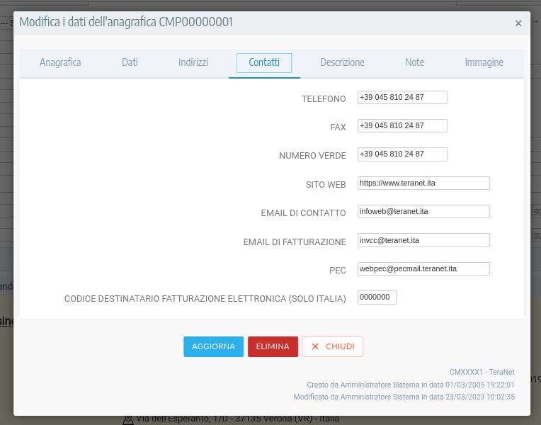 Ok-Doc software gestione contratti - Screenshot del software per la ...