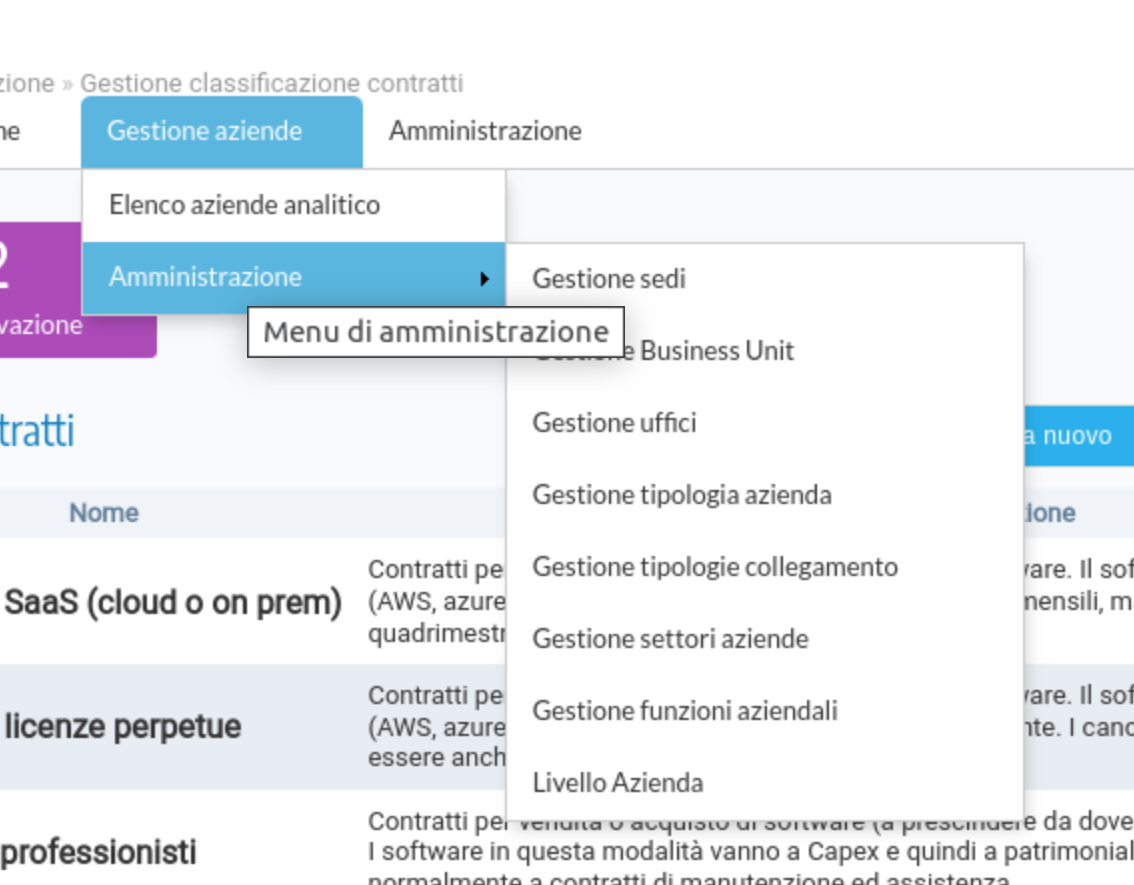 Ok-Doc software gestione contratti - Screenshot del software per la ...