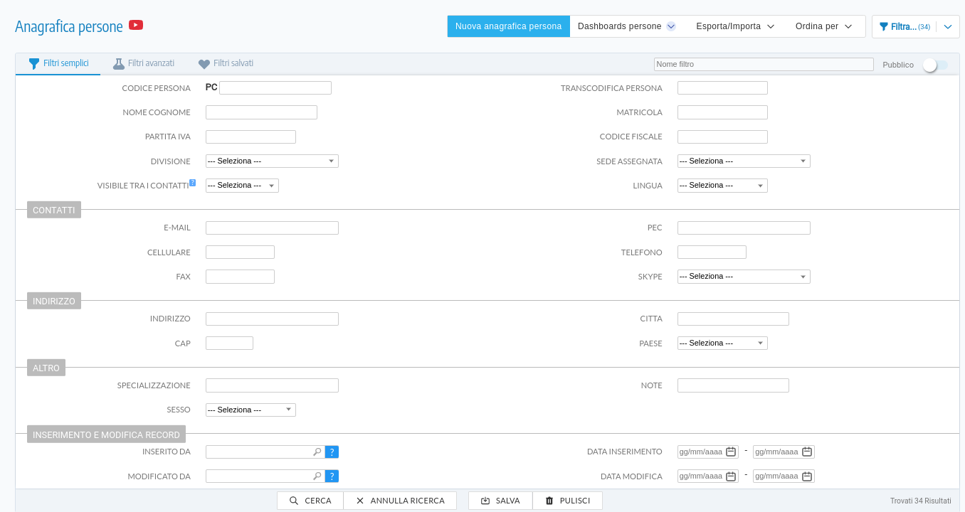 Ok-Doc software gestione contratti - Screenshot del software per la ...