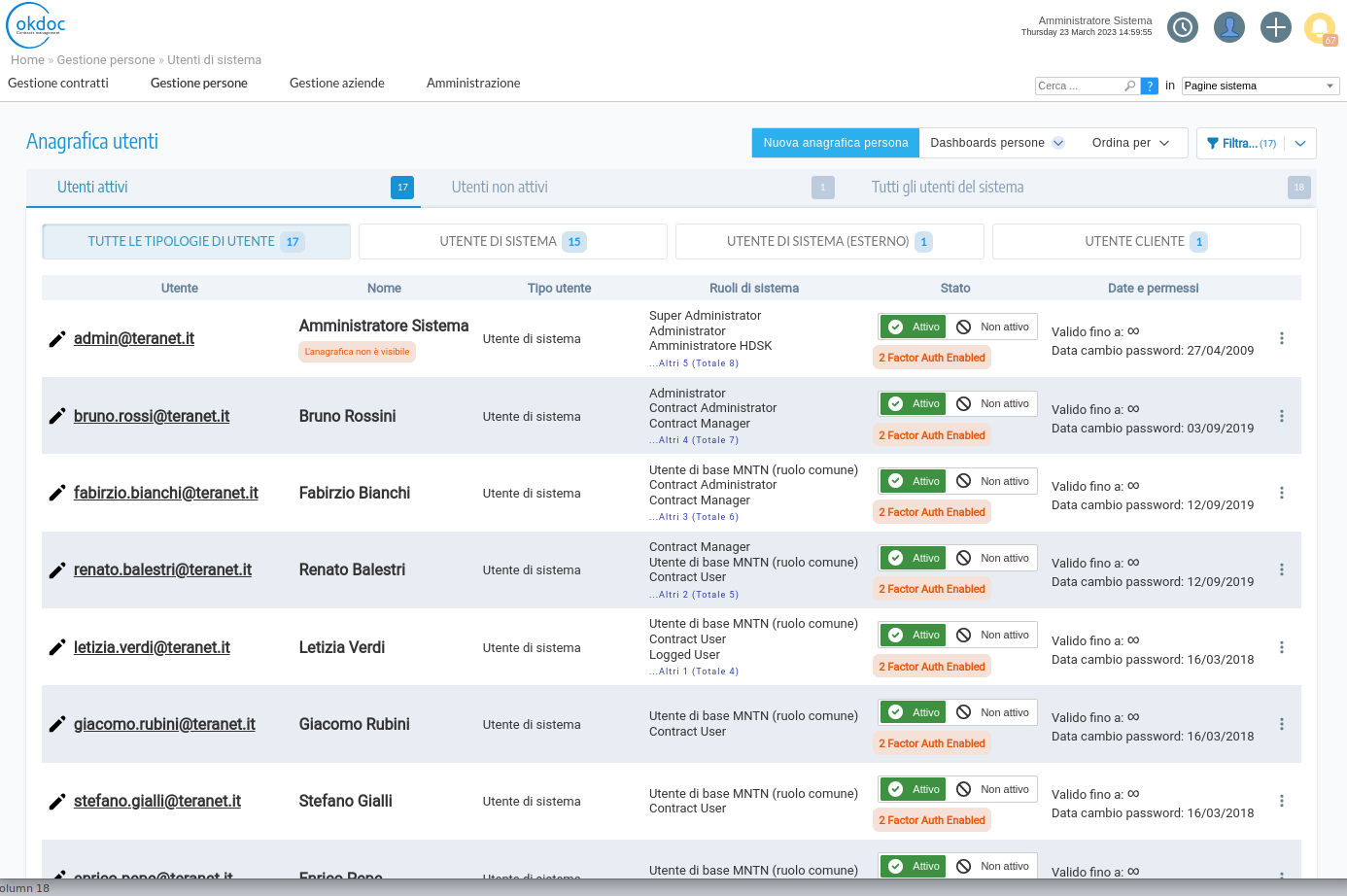 Ok-Doc Contract Management Software | Applicazione di archiviazione ...